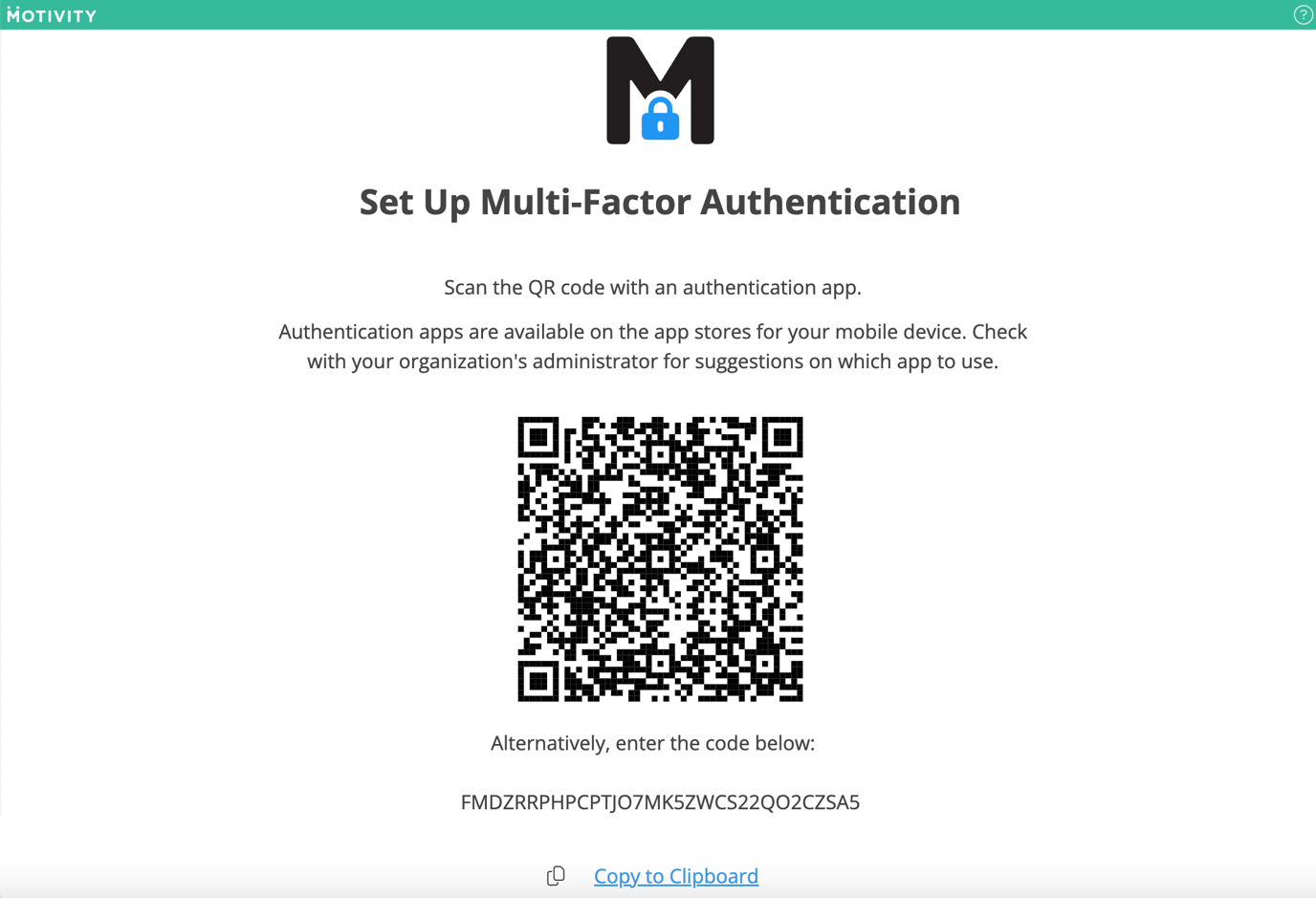 Setting up Multi-Factor Authentication (MFA)